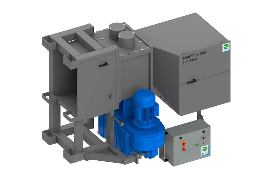 Evac UMS-5050 heavy duty shredder - Evac