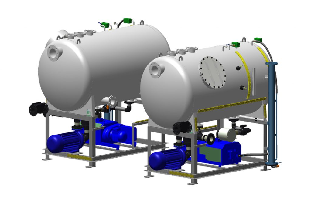 Evac N°30 HQE vacuum collection unit - Evac