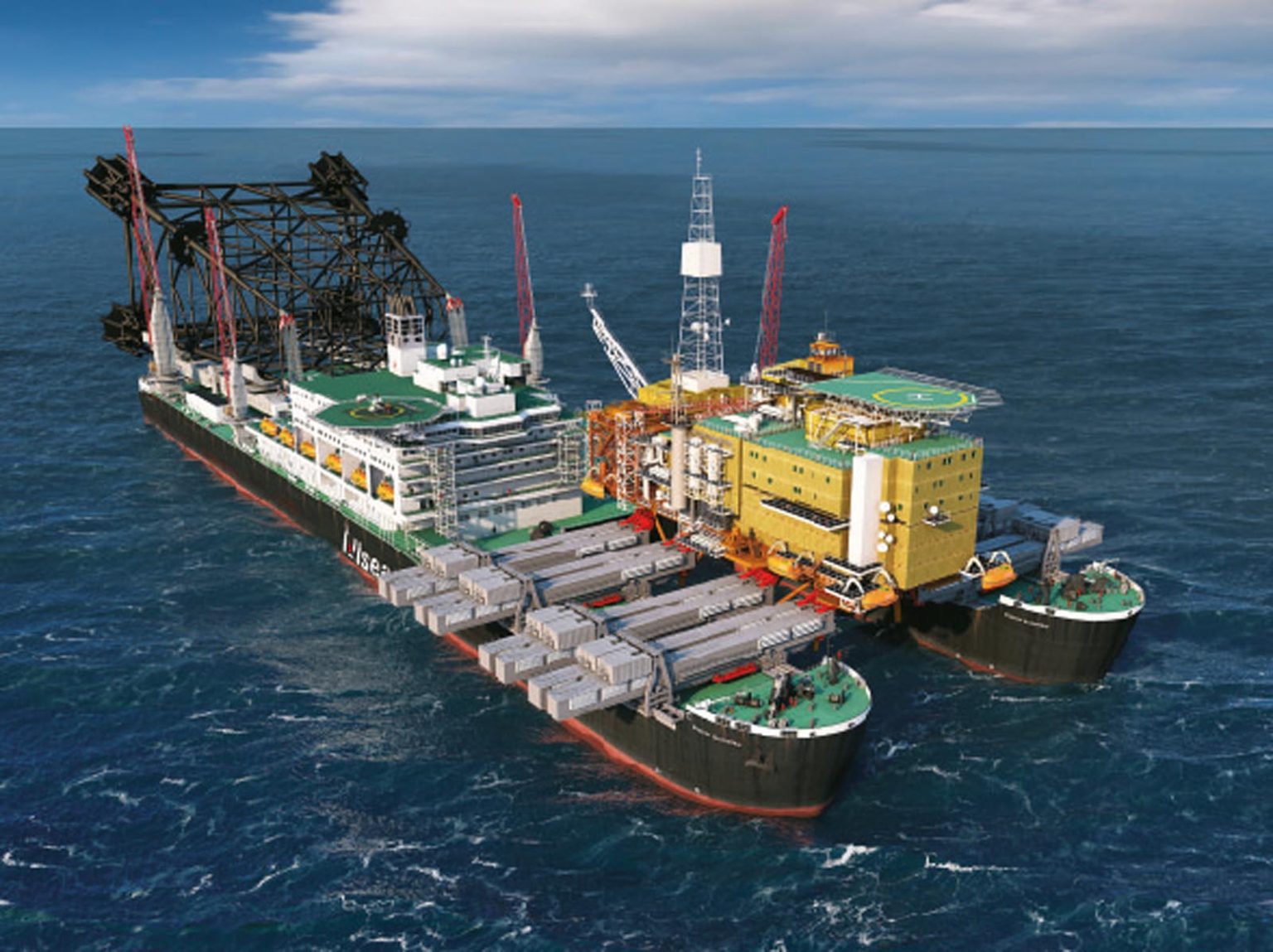 Pioneering Spirit - Reference case - Evac