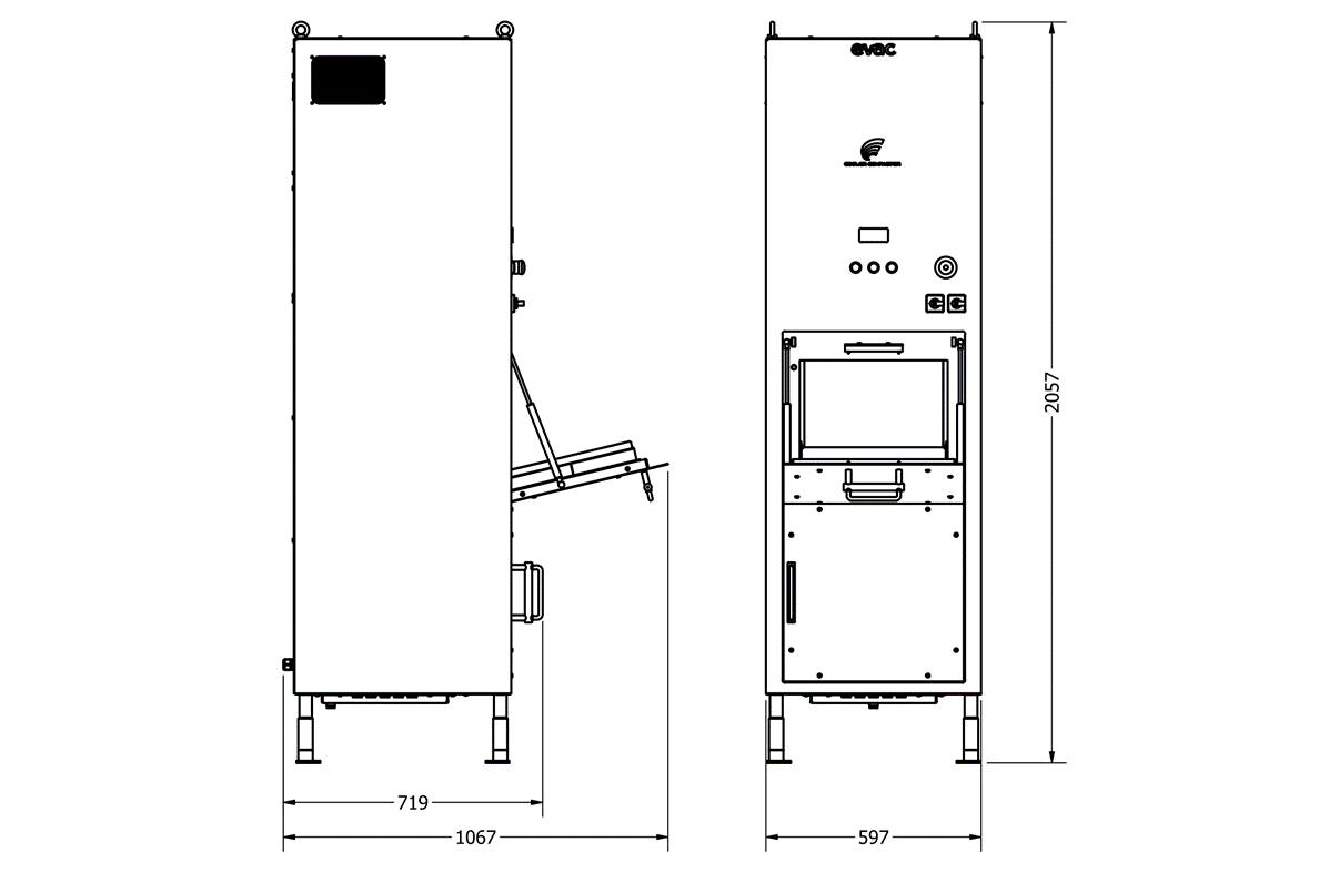 Evac Cooling Compactor - Evac