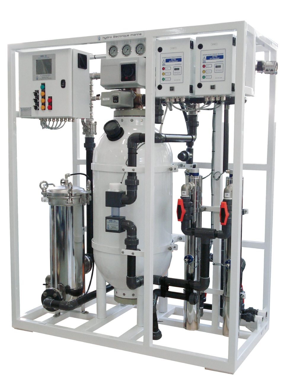 HEM Freshwater treatment skid, Type 3300, 3400 - Evac