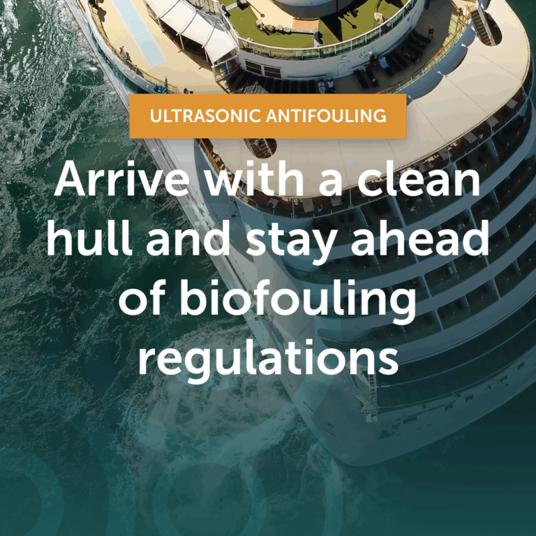 Ultrasonic Antifouling with USP DragGone™ - Cathelco